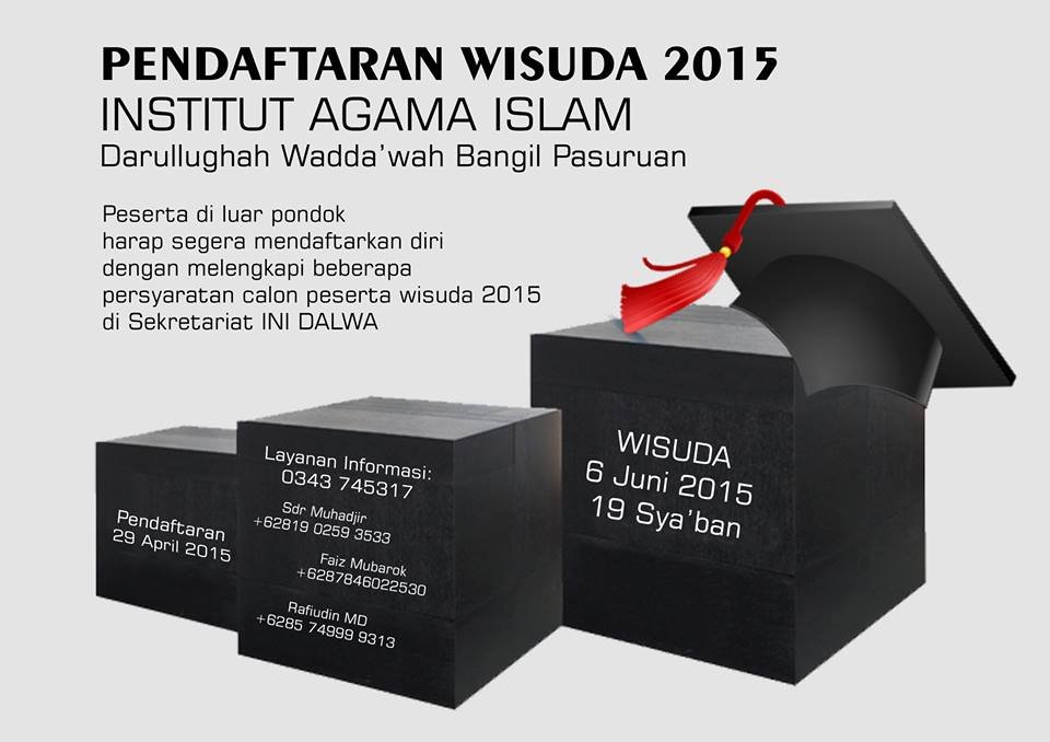 PENDAFTARAN WISUDA 2015 - UII DALWA